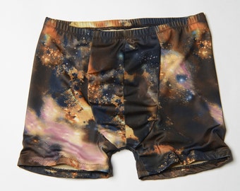 Celestial Outer Space Men's Swimming Trunks Sun Moon Stars Swim Trunks ...