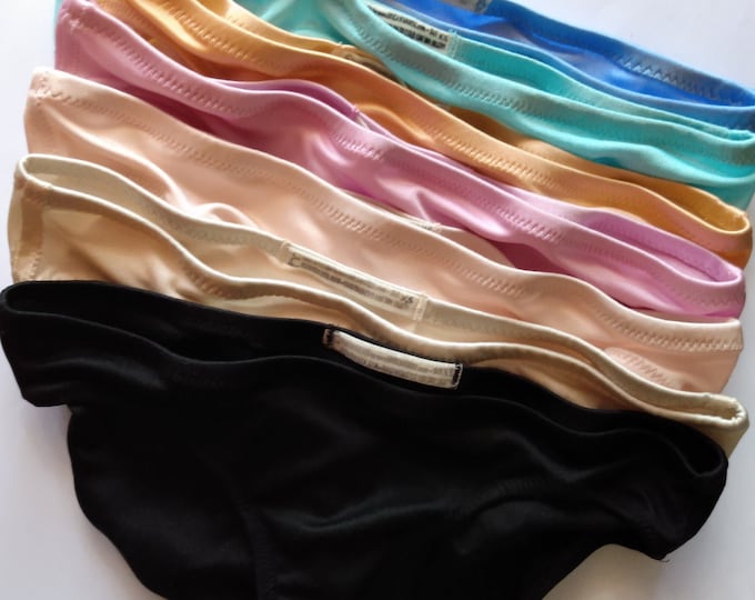 Solid Silk Jersey Briefs - Choice of Colors in 100% Silk - Etsy