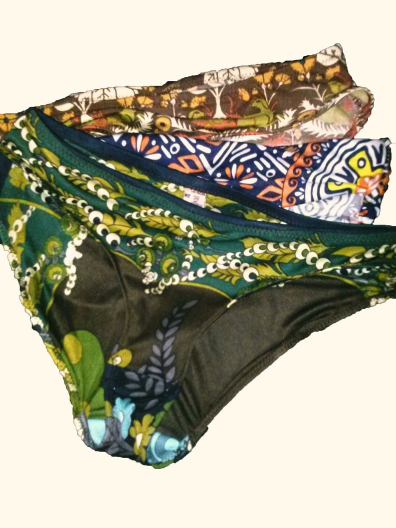 3-pack Grab Bag of Silk Briefs Basic Low Cut Brief Style - Etsy