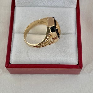 10K Solid Gold 1940 Bladensburg Class Ring Aged Patina Some Wear ...