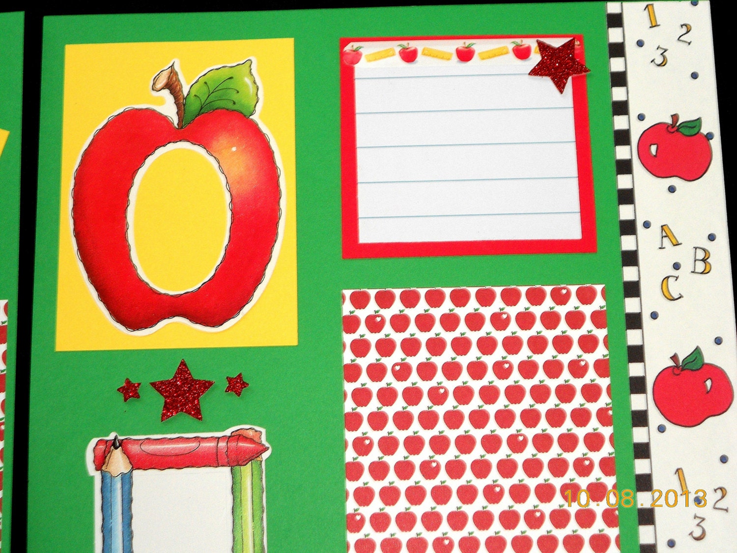 My Teacher and Me School Teacher Student Kids 12 X 12 | Etsy