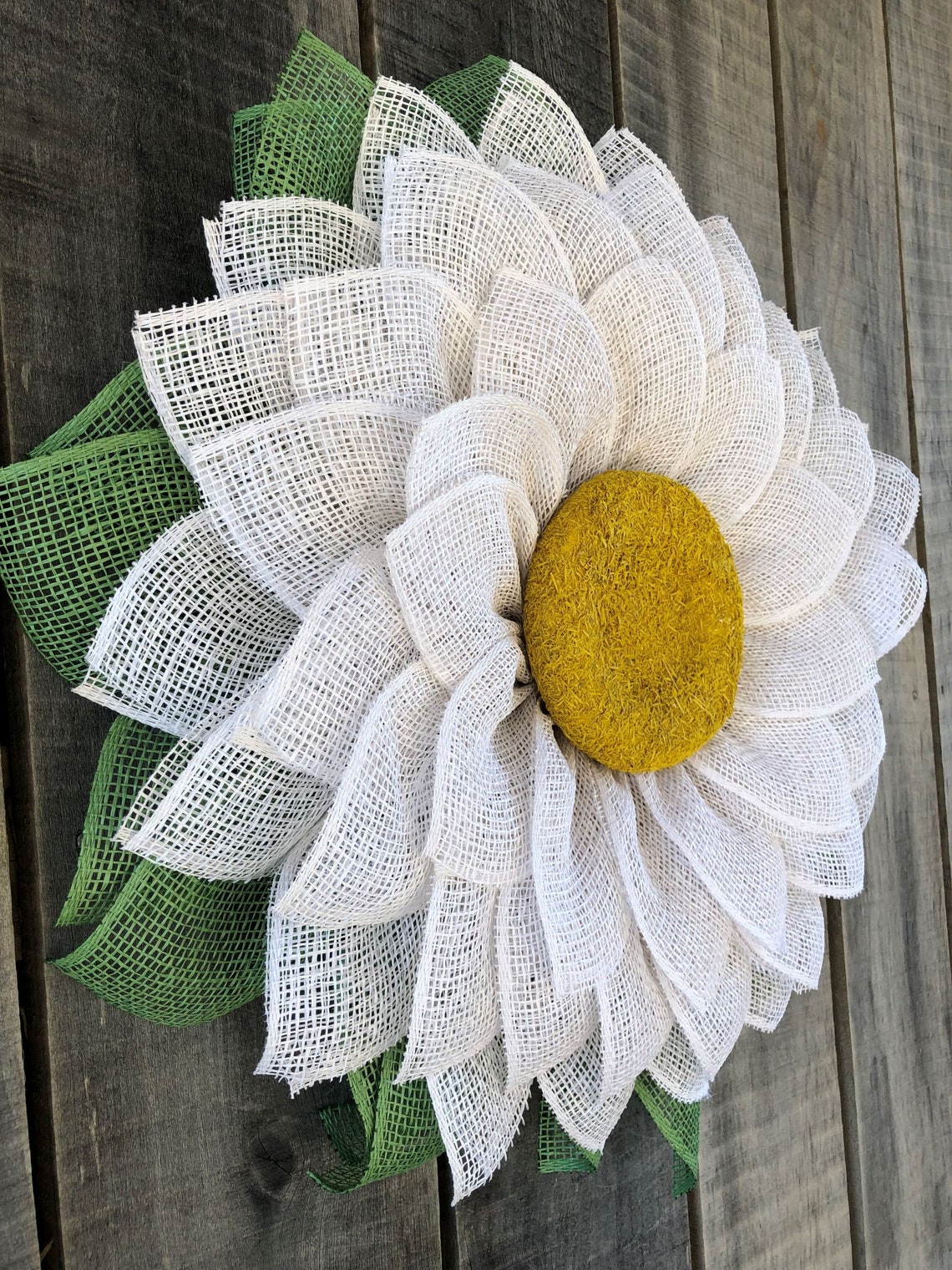 Daisy Wreath Spring Wreath Summer Wreath Sunflower Wreath - Etsy