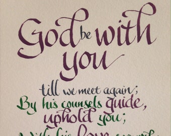 Christian Farewell | Etsy