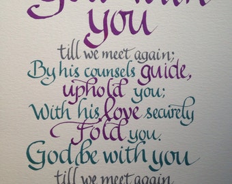 Religious Farewell | Etsy