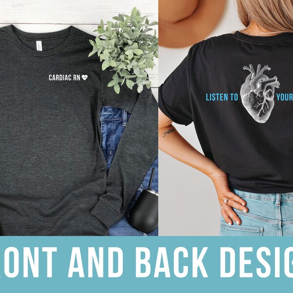 Cardiology T Shirt - Etsy