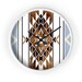 Native American Wall Clock, Cute Clock, Dial Clock, Boho Clock, Native ...
