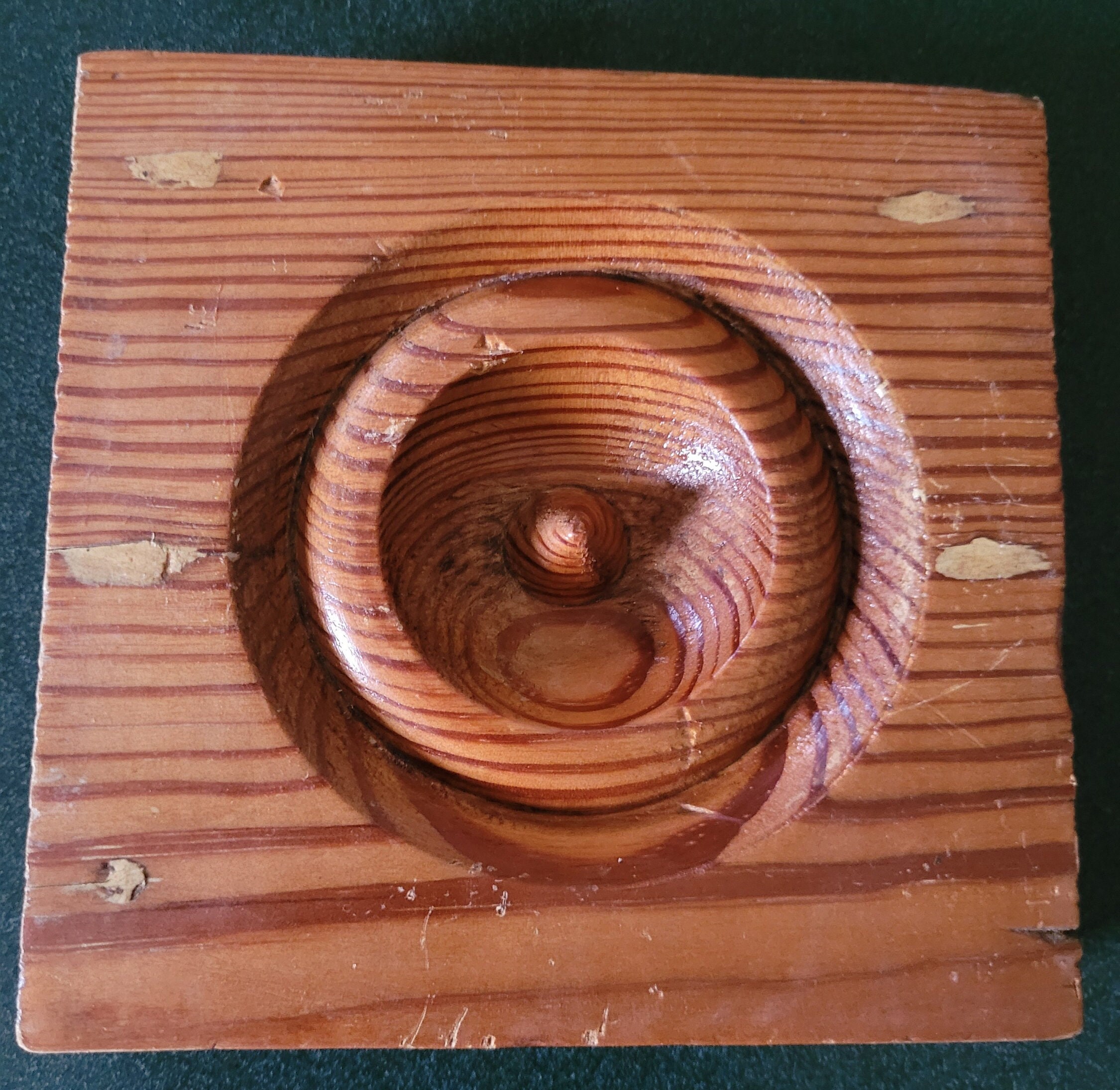 Four Vintage Early 1900s Wooden Plinths Bullseye Plinths - Etsy