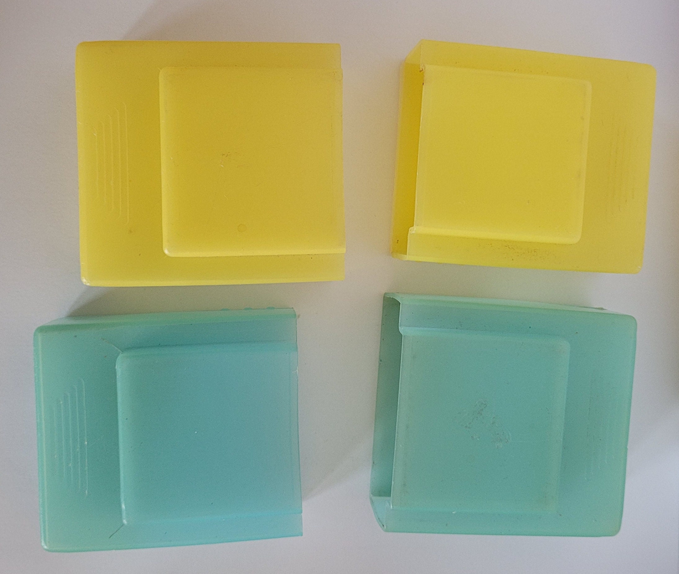 Vintage 1960s Soft Plastic Cigarette Cases With Match Holders LOT of ...