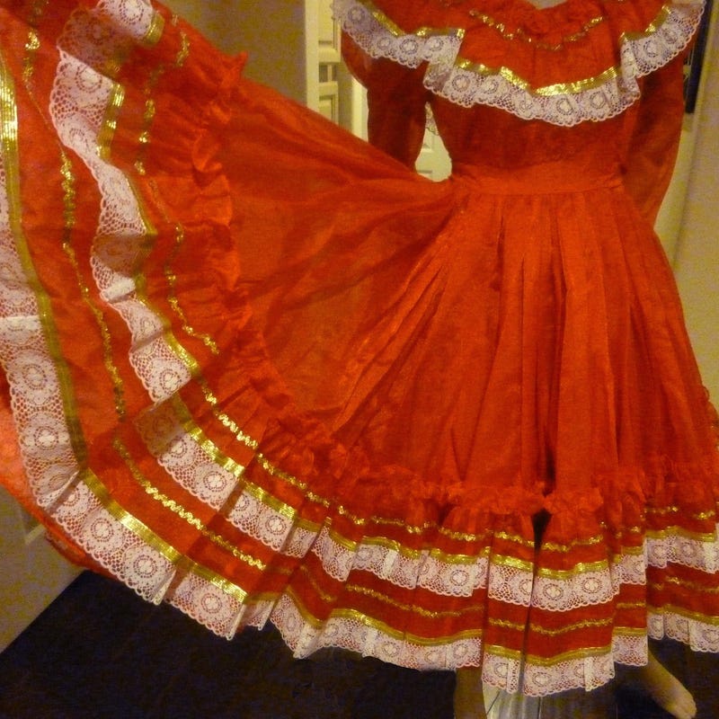 Folklorico Dress - Etsy