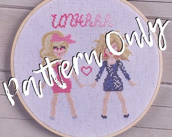 Drag Cross Stitch Pattern - Etsy
