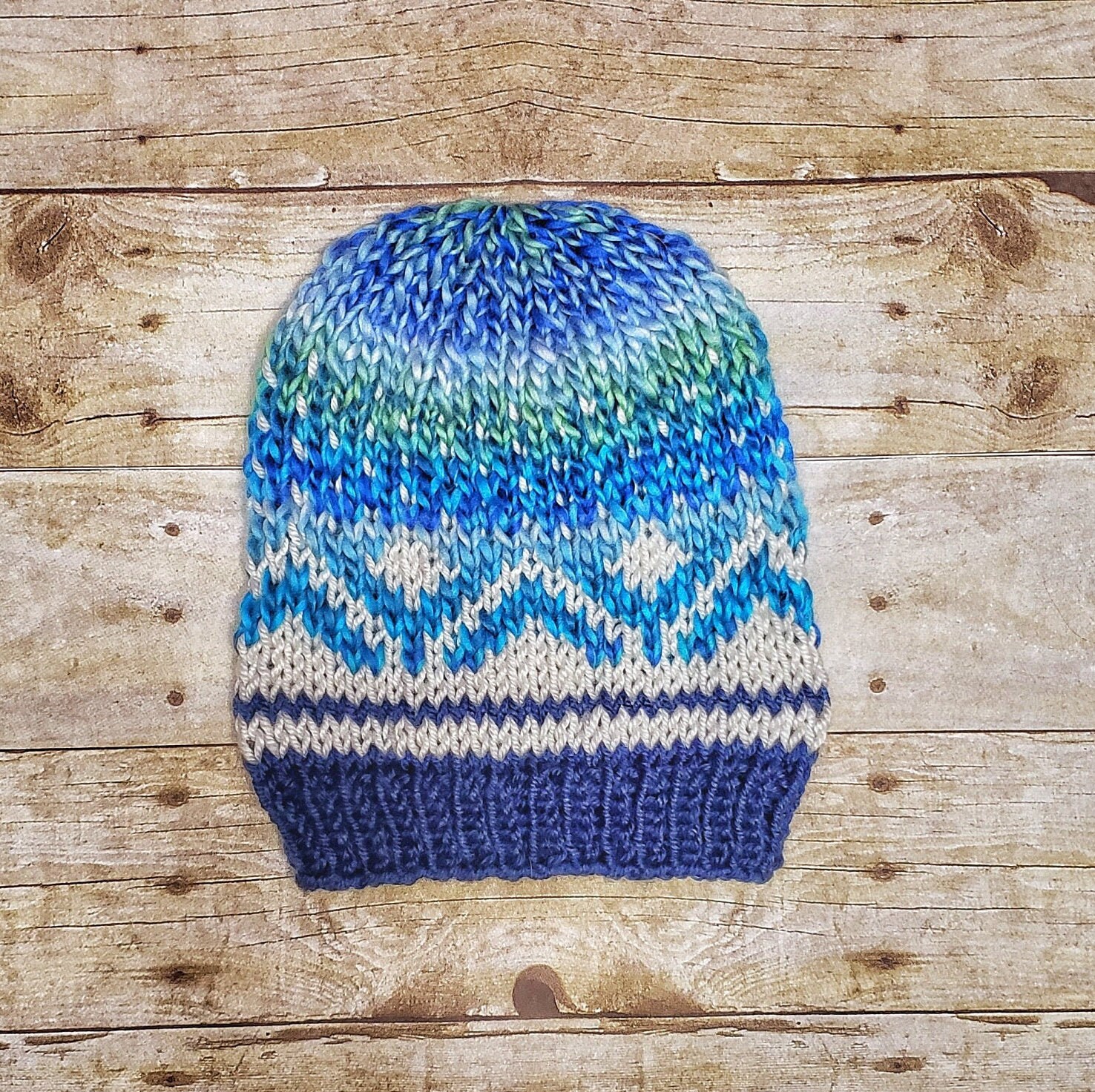 Star Light Star Bright Beanie - Blues - Etsy