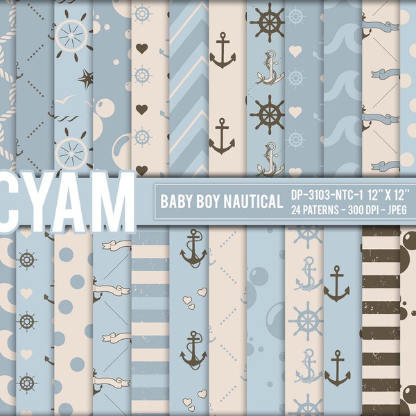 Nautical Paper - Etsy