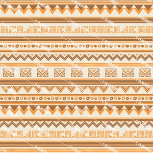 Vibrant Tribal Scrapbook Digital Paper: Instant Download. Ethnic ...