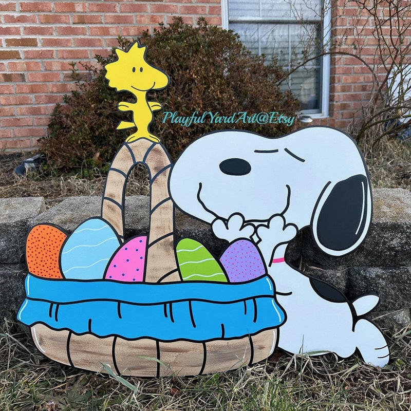 Snoopy Easter - Etsy