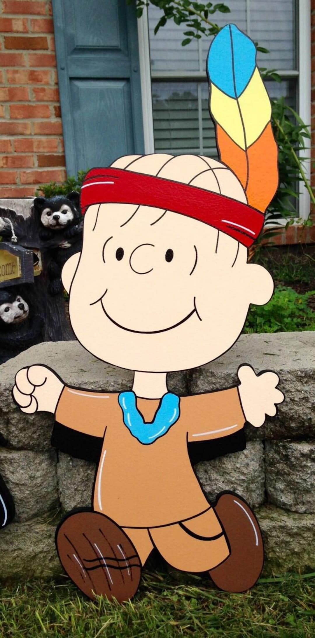 Peanuts Snoopy Thanksgiving Yard Art Decorations.. - Etsy