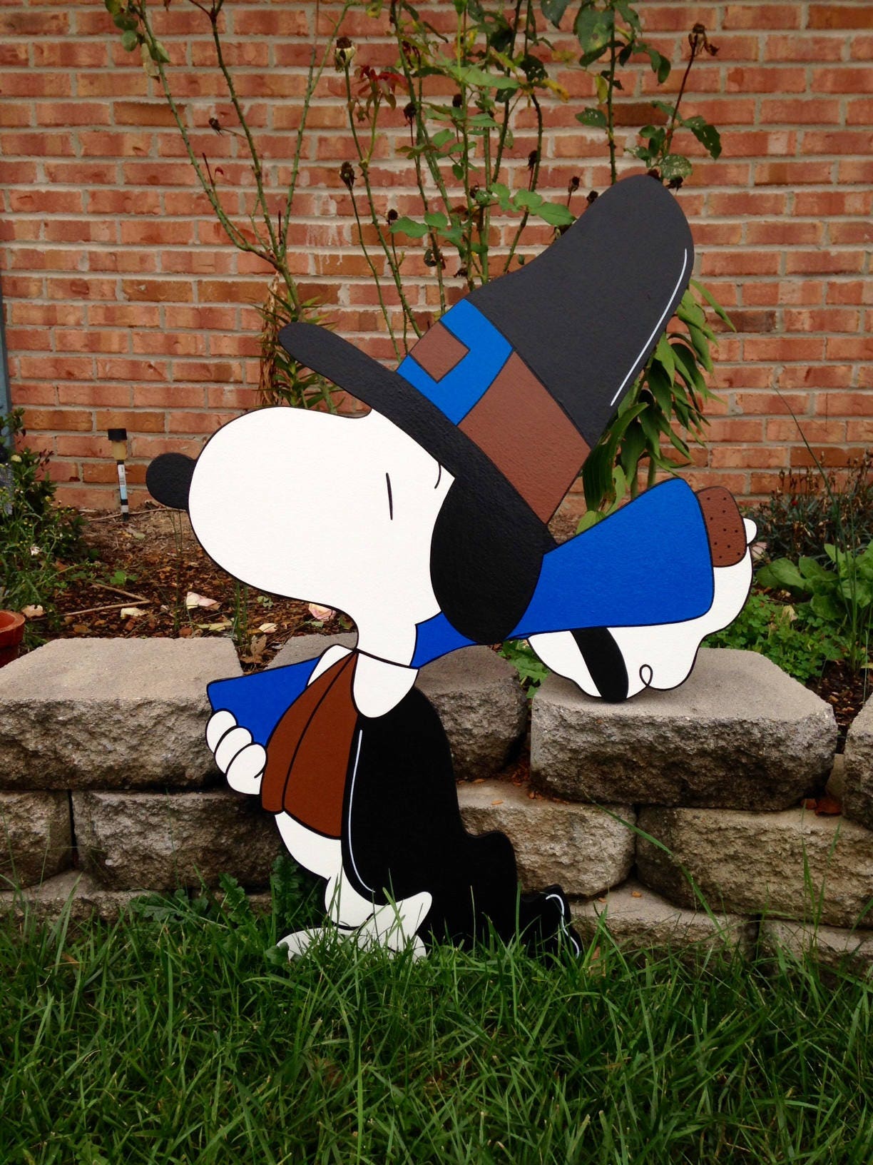 Peanuts Snoopy Thanksgiving Yard Art Decorations.. - Etsy