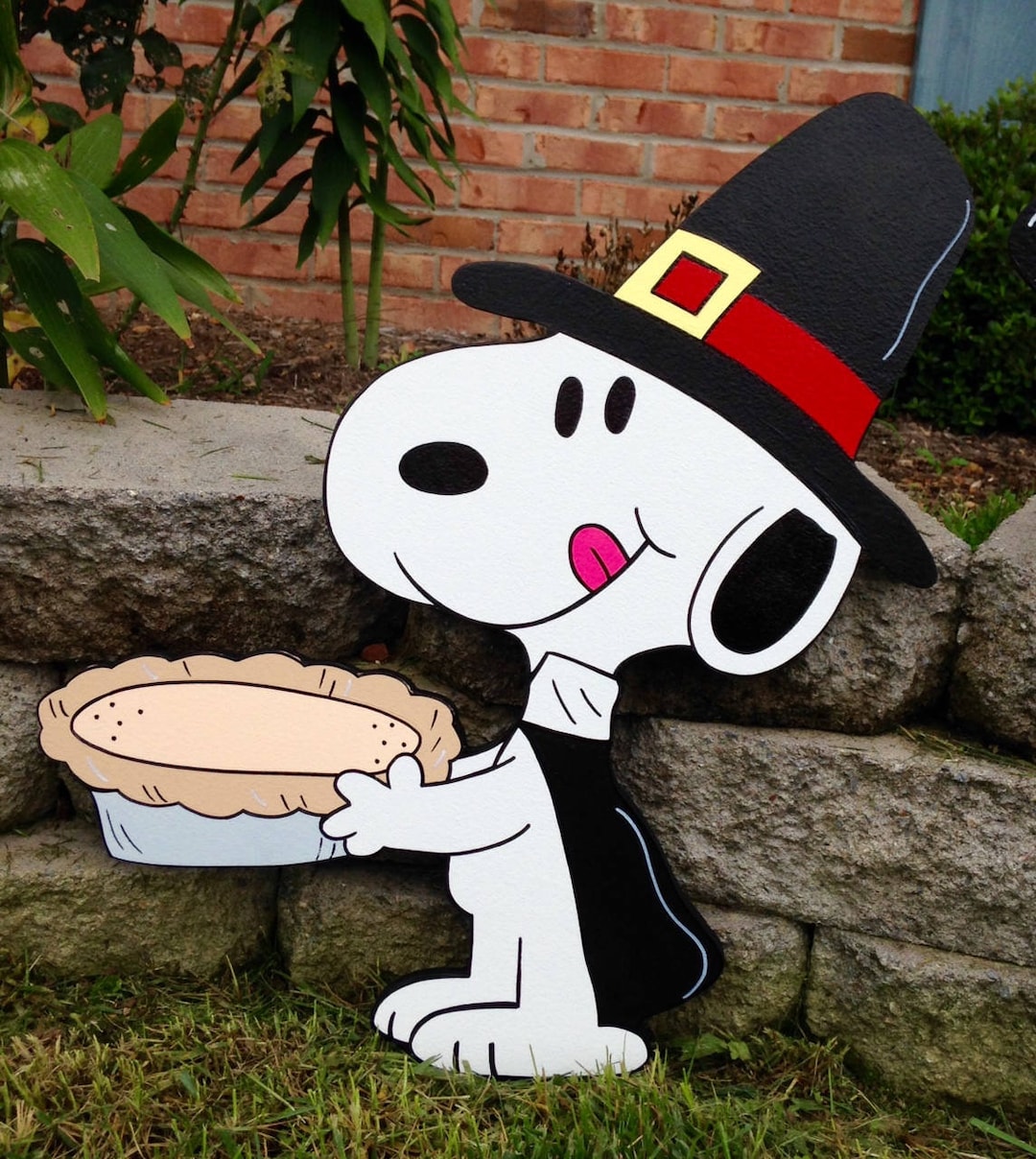 Peanuts Snoopy Thanksgiving Yard Art Decorations.. - Etsy