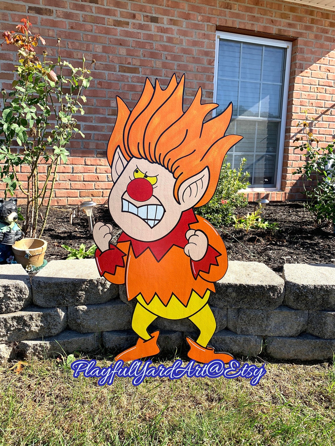 Heat Miser Christmas Yard Art Decoration - Etsy