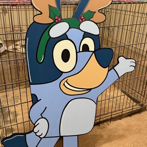 Bluey Christmas Yard Art. READY TO SHIP - Etsy