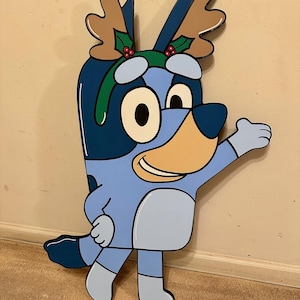 Bluey Christmas Yard Art. READY TO SHIP - Etsy