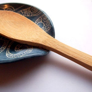 Spoon Rest Black With Starry Night Design Chef Cooking Utensil Chef ...