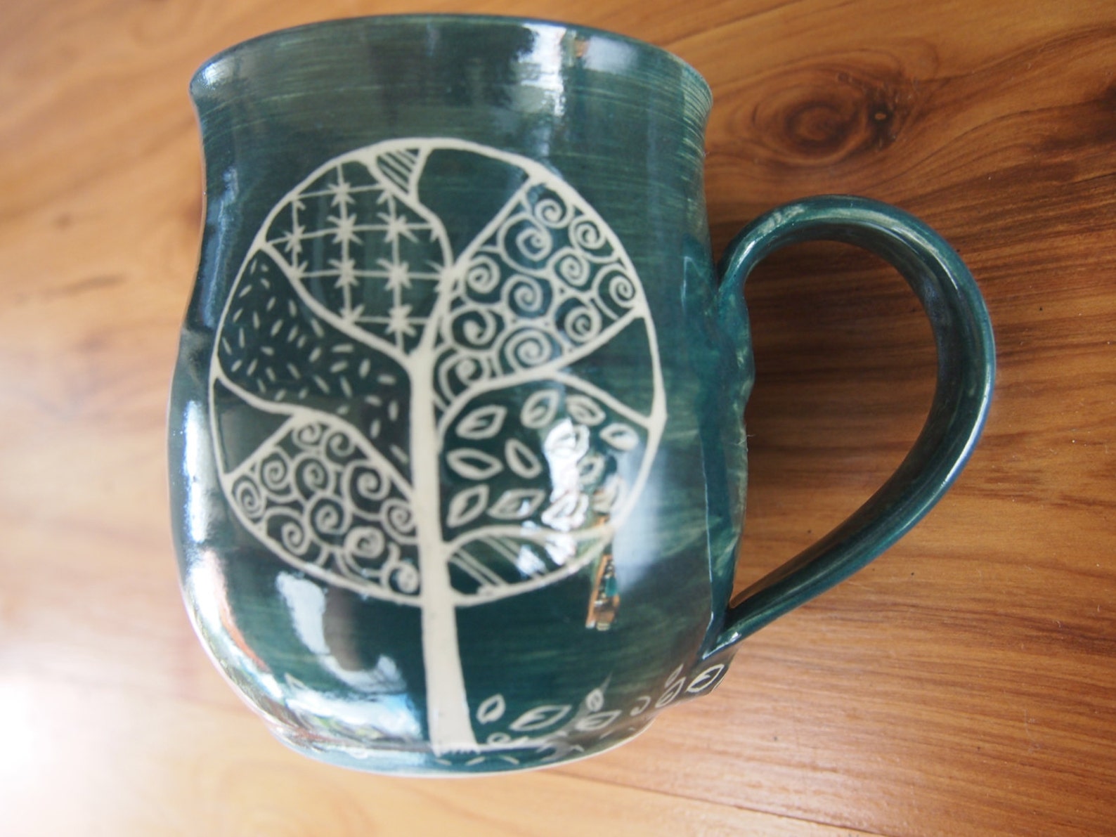 Unique Coffee Mug Handmade and Hand Decorated Coffee Mug Tree - Etsy