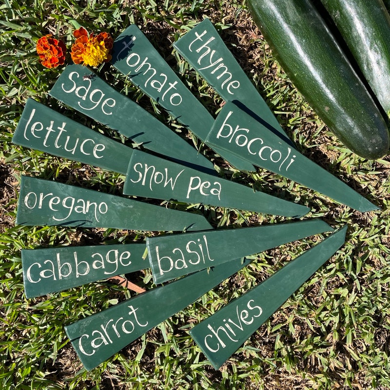 Plant Labels - Etsy