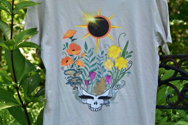 Desiree Rosalee Art ~ Dark Star Design~ Color Sand T-shirt ~ Size Chart ...