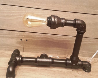 Steam punk lamp | Etsy