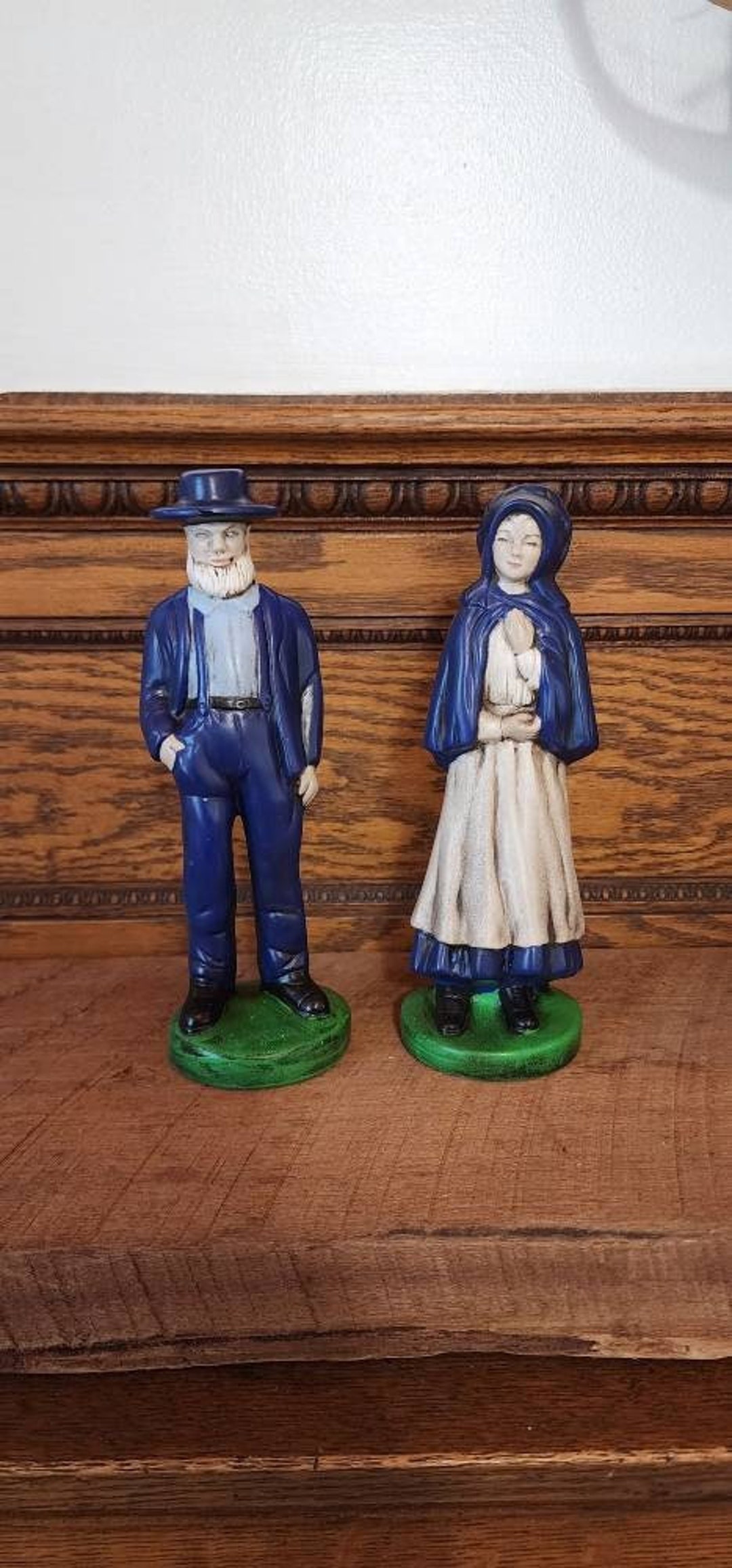 Vintage 1970s Byron Molds, Vintage Amish Man and Lady - Etsy