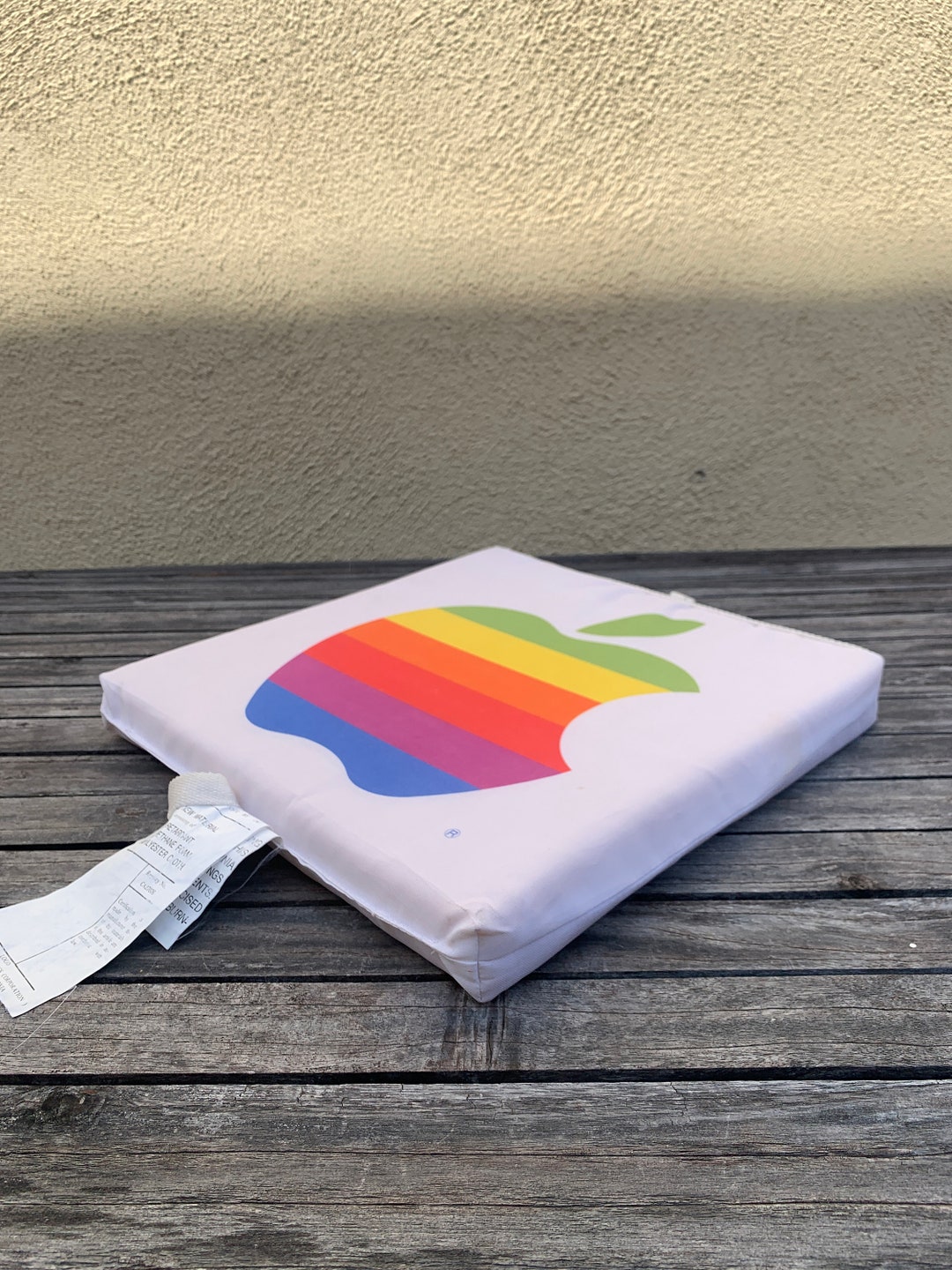 Vintage Apple Computers Mac Super Bowl XIX Seat Cushion Retro Football ...