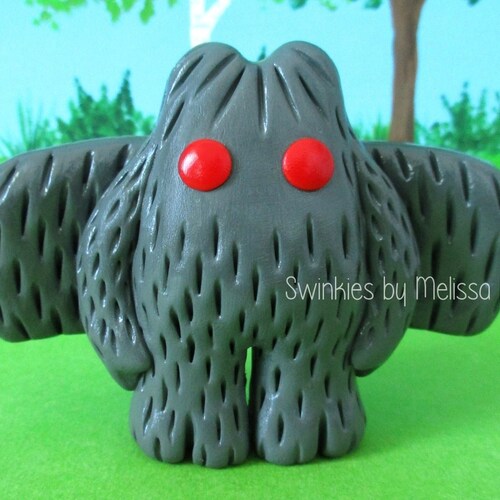 Baker Mothman Sculpture With Cake and Icing Color Options - Etsy