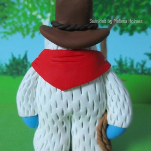 Cowboy Cryptid Sculptures With Yeti and Bigfoot Options - Etsy