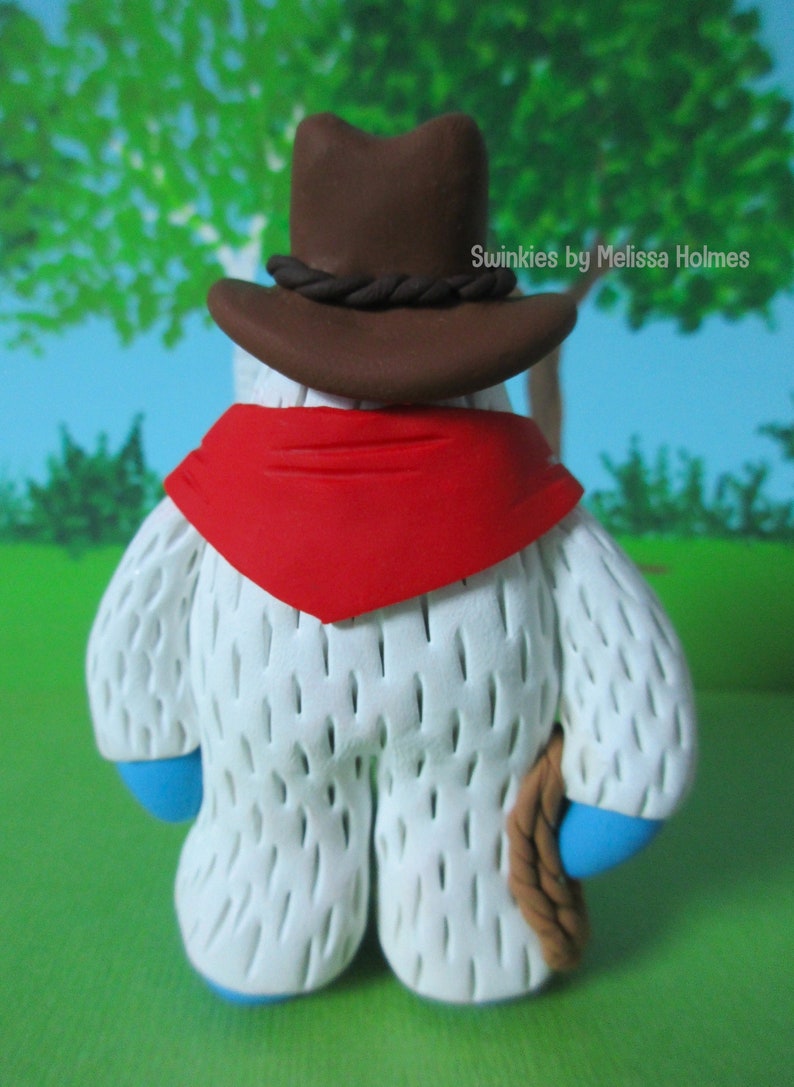 Cowboy Cryptid Sculptures With Yeti and Bigfoot Options - Etsy