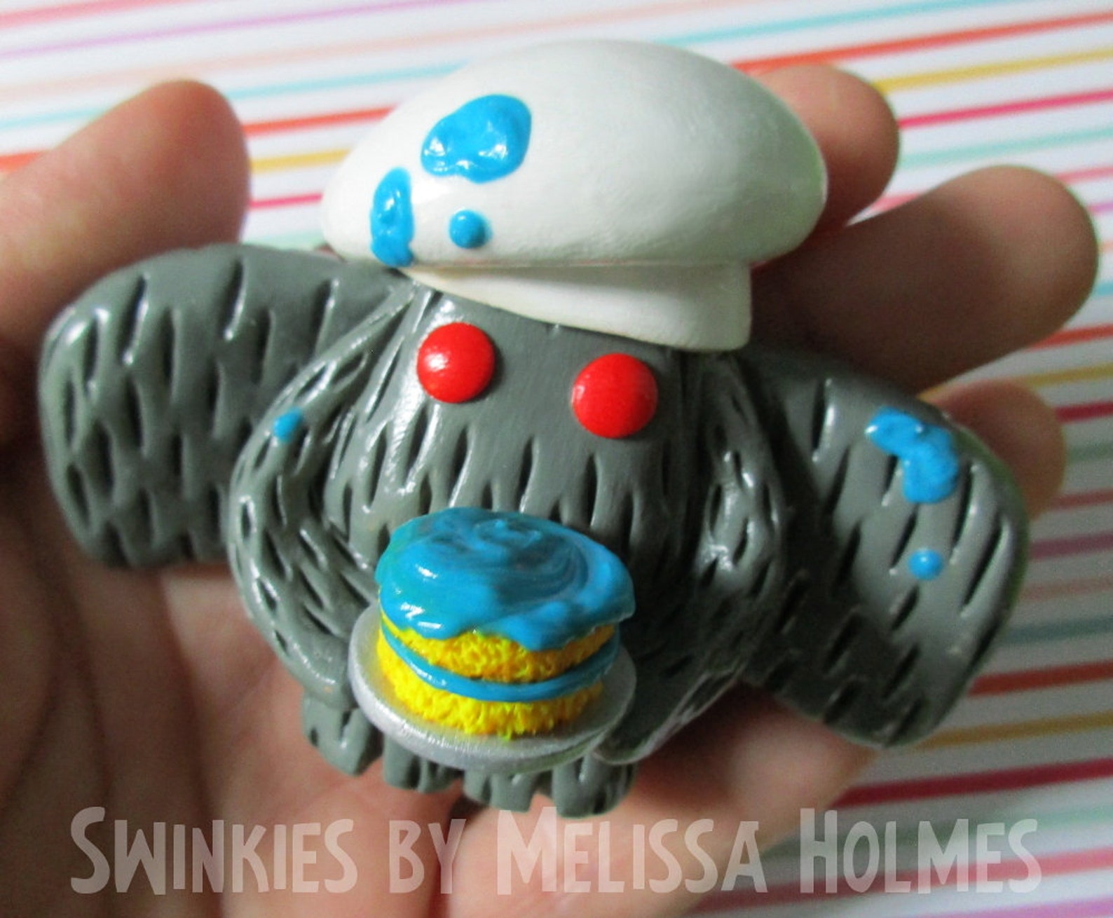 Baker Mothman Sculpture With Cake and Icing Color Options | Etsy