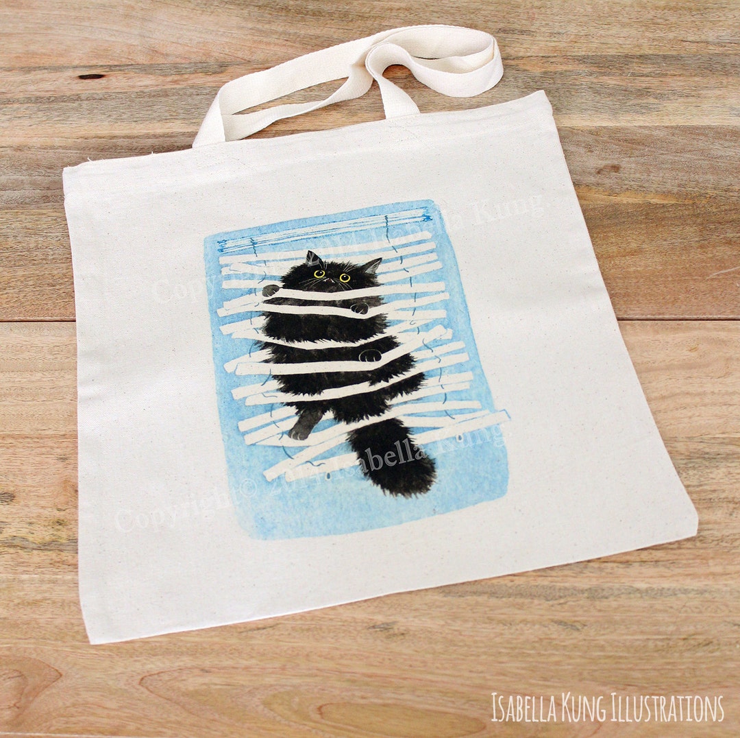 Large Fuzzball (stuck) Tote Bag - Etsy