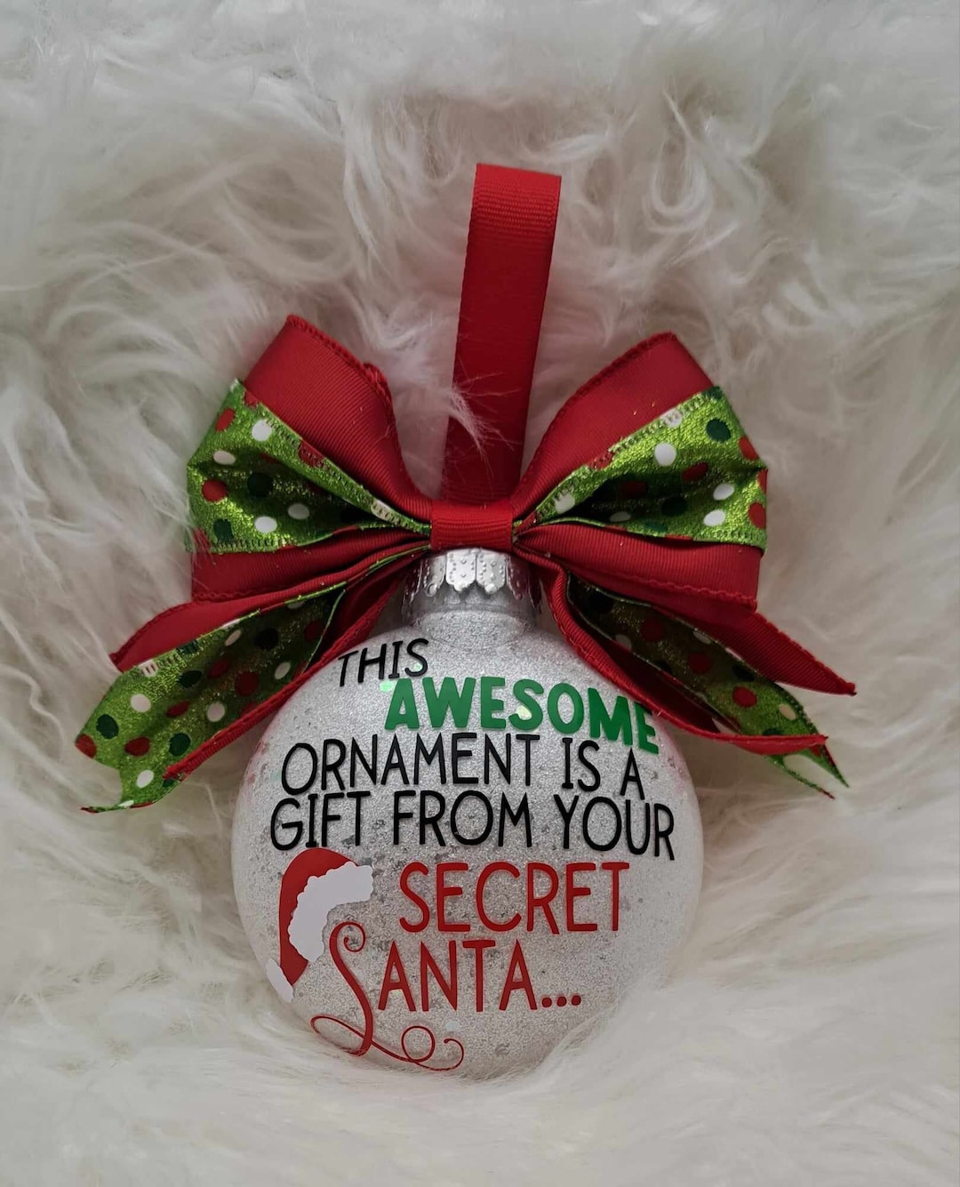 Secret Santa Ornament, Secret Santa Gift, Secret Santa, Co-worker Gift ...