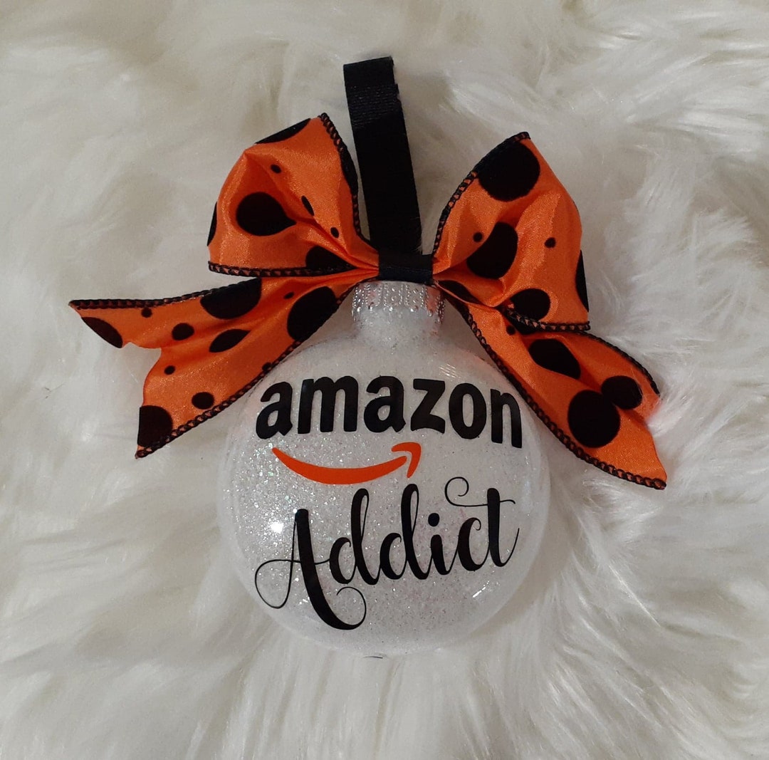 Amazon Addict Christmas Ornament, Amazon Addict, Christmas Ornaments ...