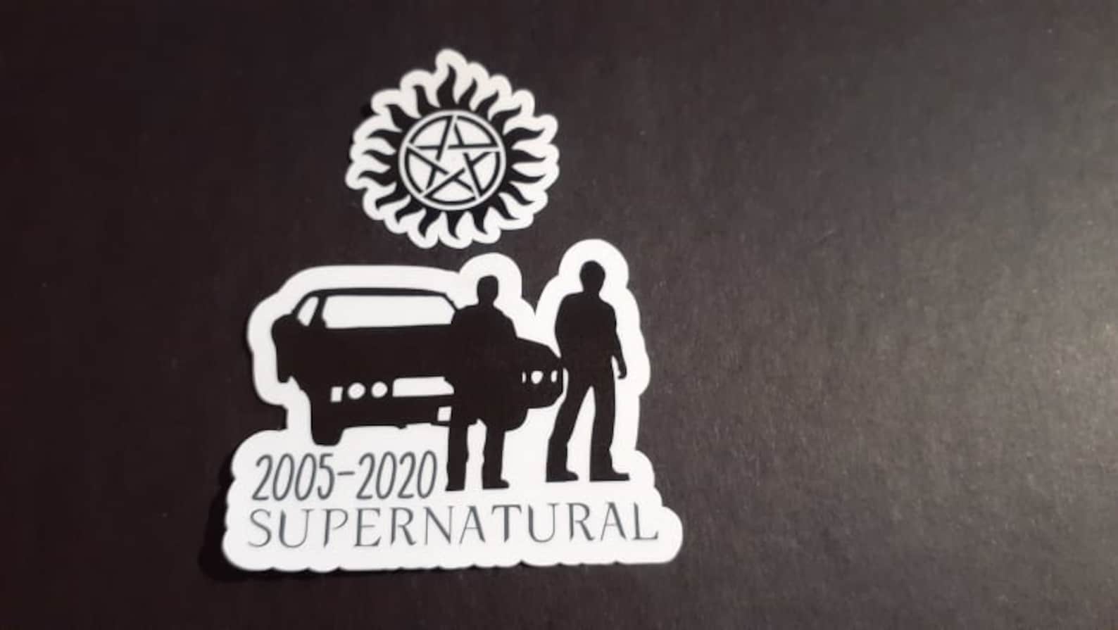 Supernatural Sticker Set Stickers Supernatural Sam Dean - Etsy