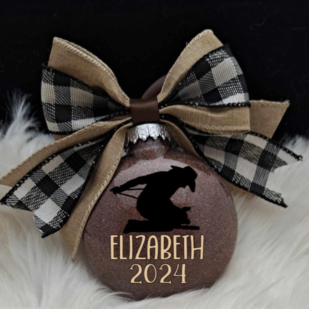 Personalized Calf/goat Tying Christmas Ornament: Rodeo Gift - Etsy