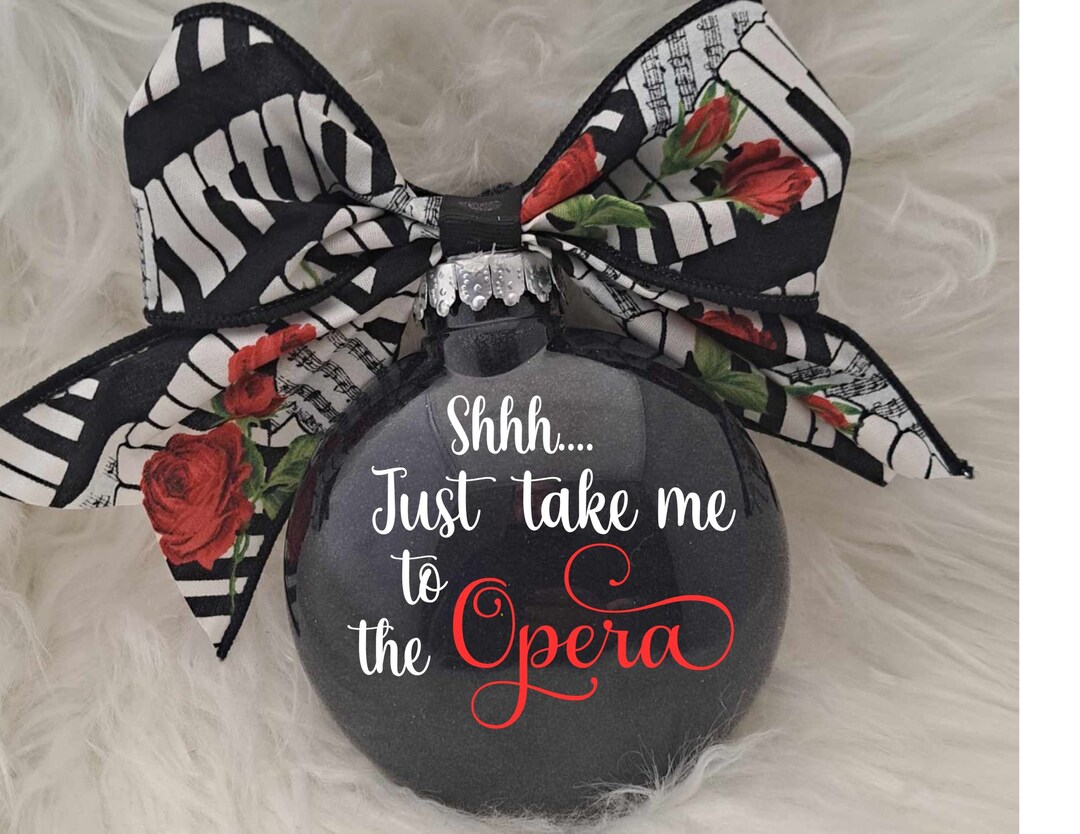 Opera Lover, Theater Ornament, Musical Ornaments, Broadway Musicals ...