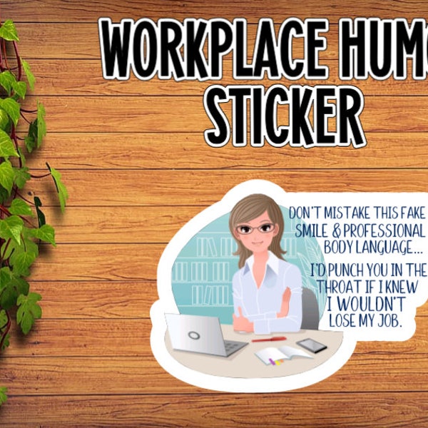 Office Humor Stickers - Etsy