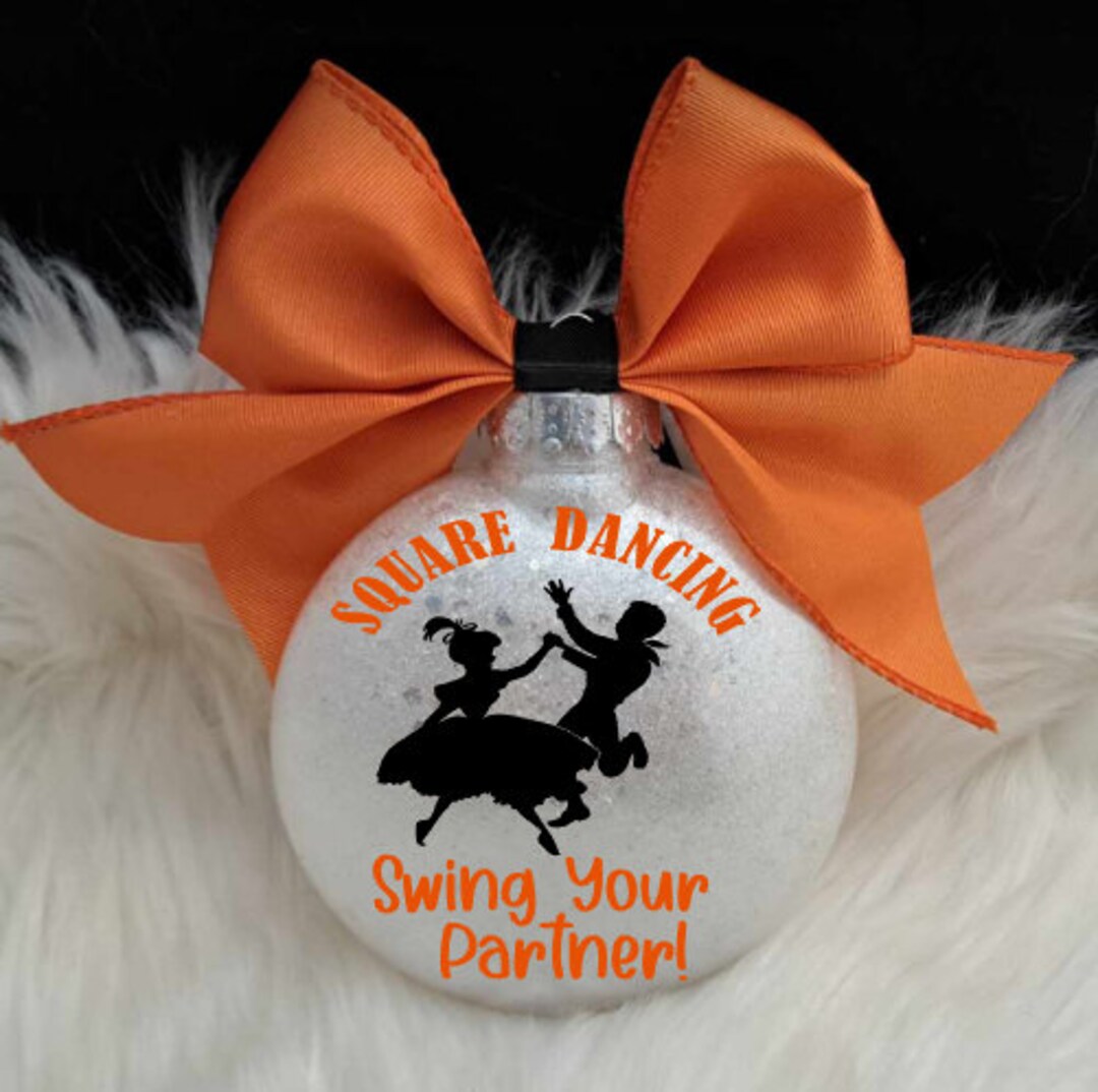 Square Dancing Christmas Ornament, Square Dancing, Country Dancing ...