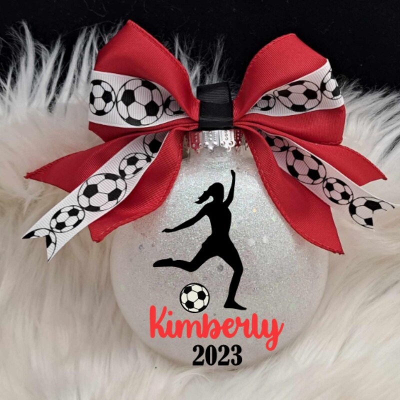 Soccer Ornament - Etsy