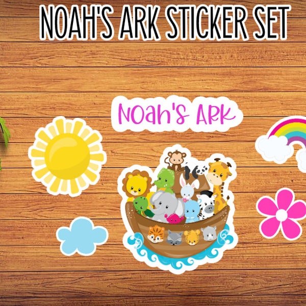Noahs Ark Stickers - Etsy