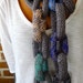 Chunky Chain Scarf | Chain Link Scarf | Multicolor Loop Scarf | Unique ...