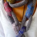Chunky Chain Scarf Chain Link Scarf Multicolor Loop Scarf Unique ...