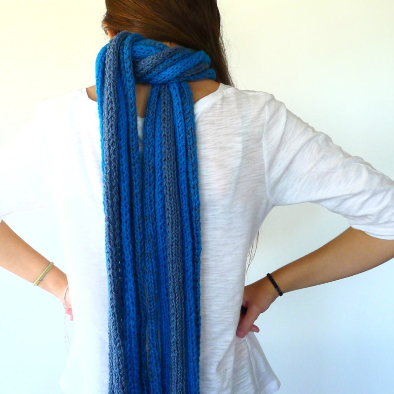 Knit Scarf Handmade - Etsy