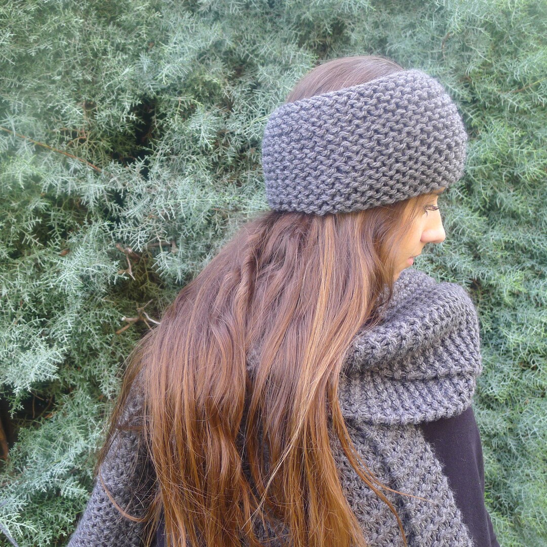 Headband Pattern - Easy Knitting Pattern - Beginner Knit Patterns - DIY ...