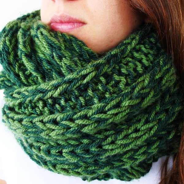 Knit Infinity Scarf - Etsy